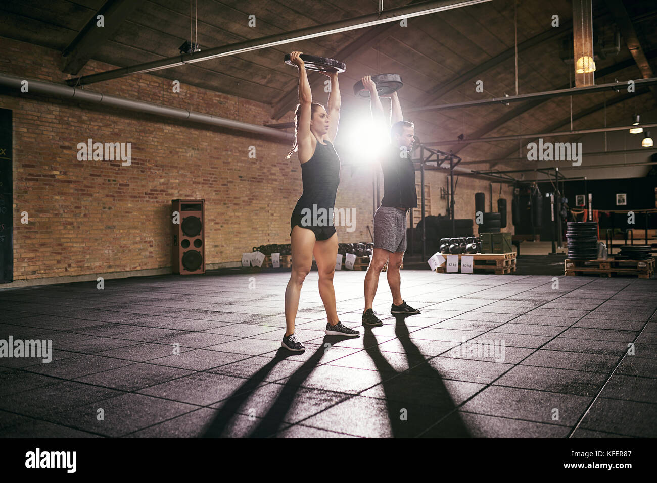 Weightlifters hi-res stock photography and images - Alamy