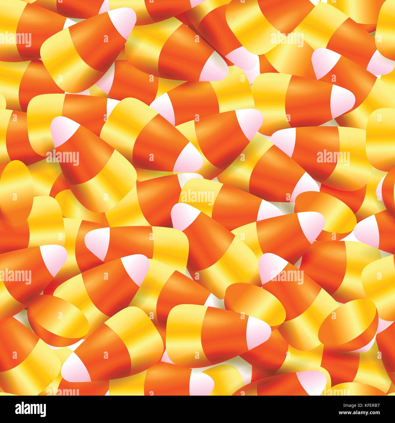 Seamless background with candy corn. Vector illustration Stock Vector ...