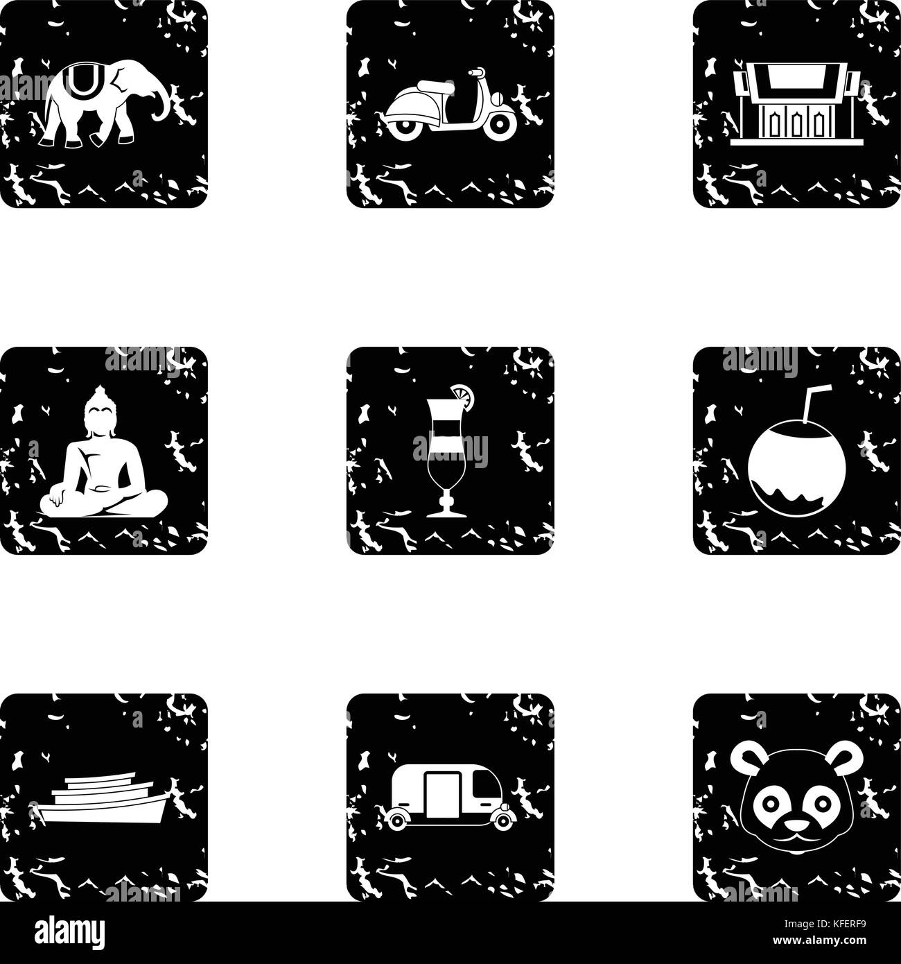 Thailand buddha detail Stock Vector Images - Alamy