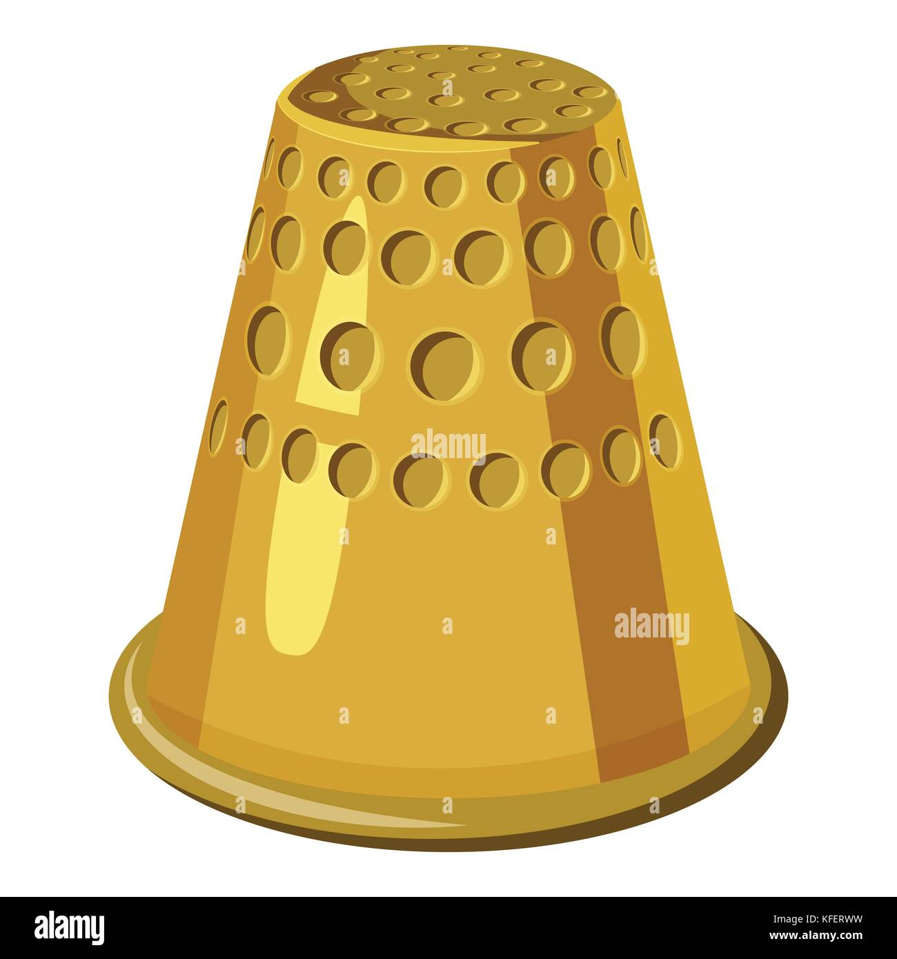 Thimble icon, cartoon style Stock Vector Image & Art - Alamy