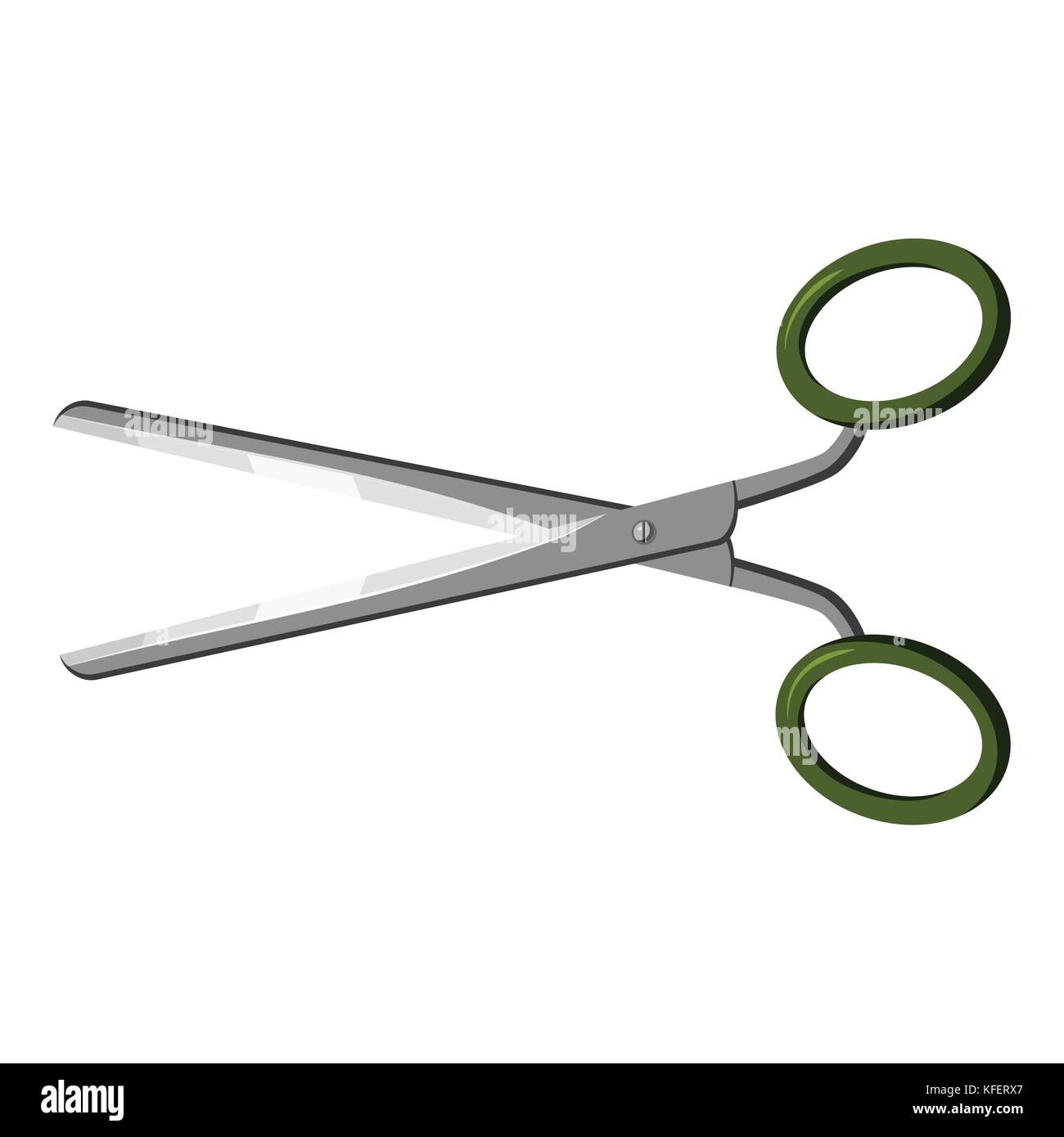 Scissors icon, cartoon style Stock Vector Image & Art - Alamy