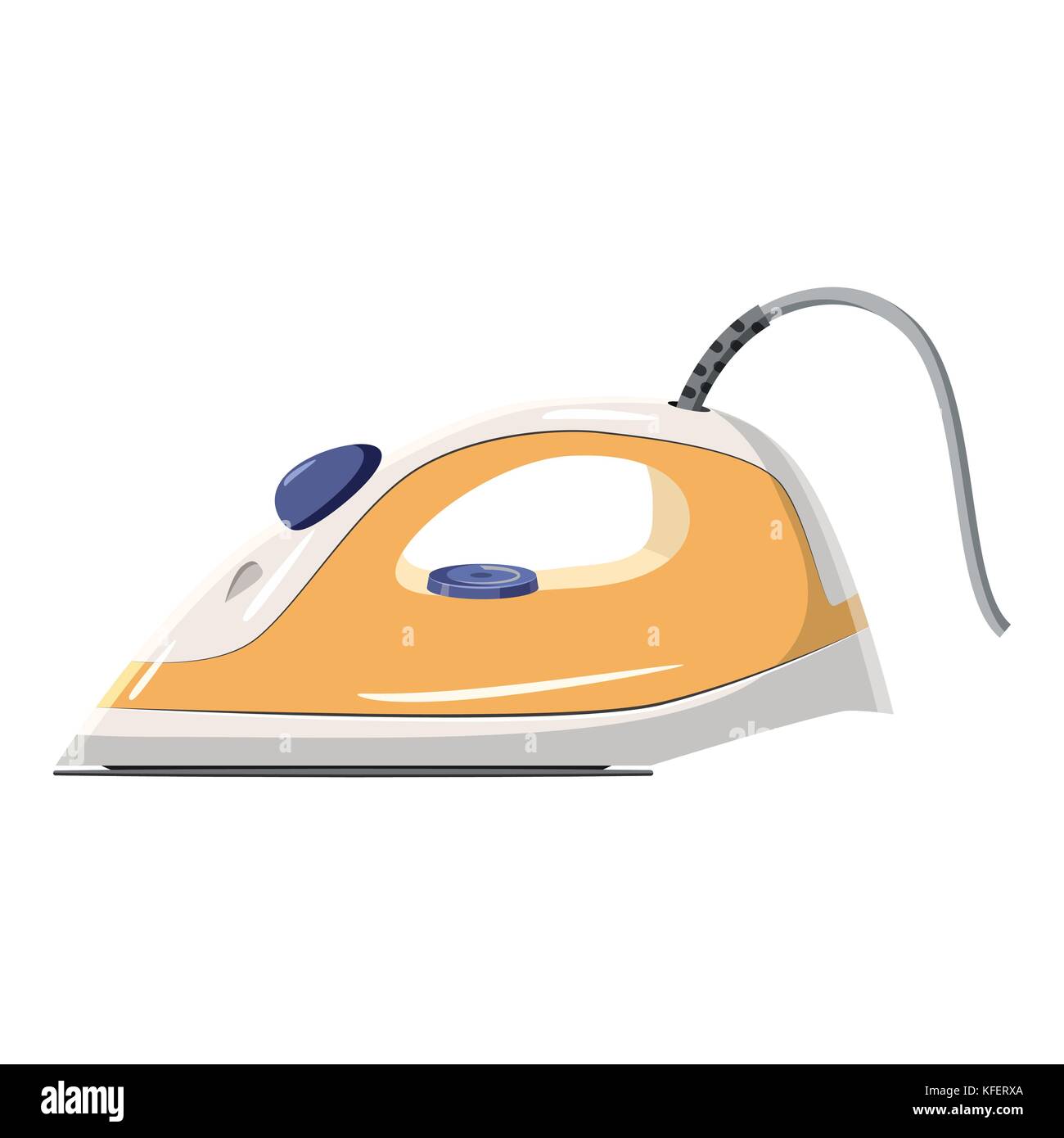 Iron icon, cartoon style Stock Vector Image & Art - Alamy