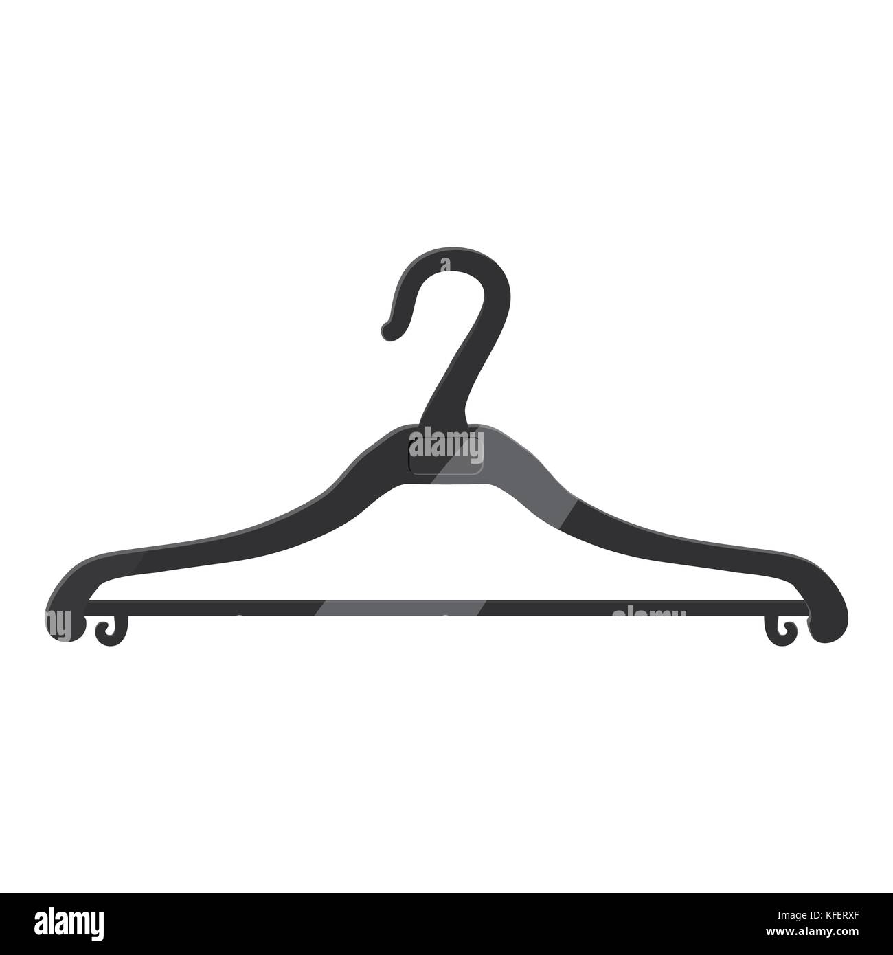 Hanger icon, cartoon style Stock Vector Image & Art - Alamy