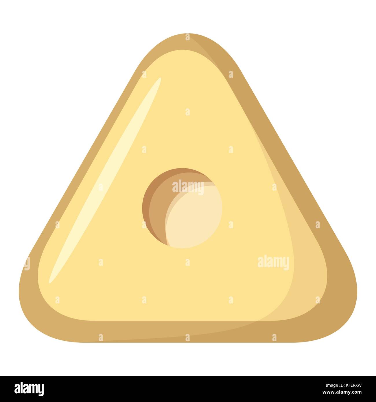 Square button icon, cartoon style Stock Vector Image & Art - Alamy