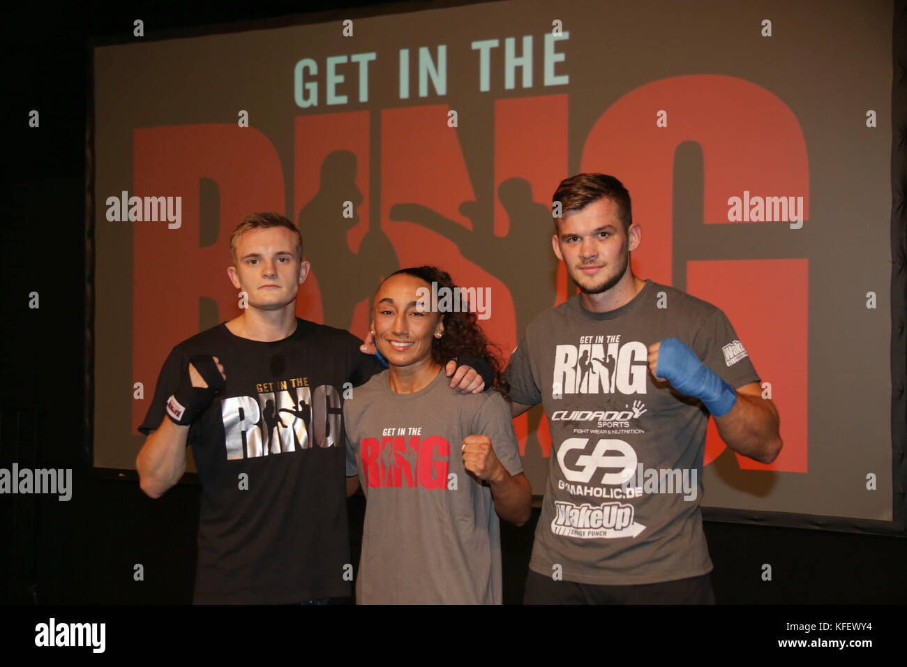 Photocall for musical 'Grease' at Mehr Theatre. Featuring: Crispin ...
