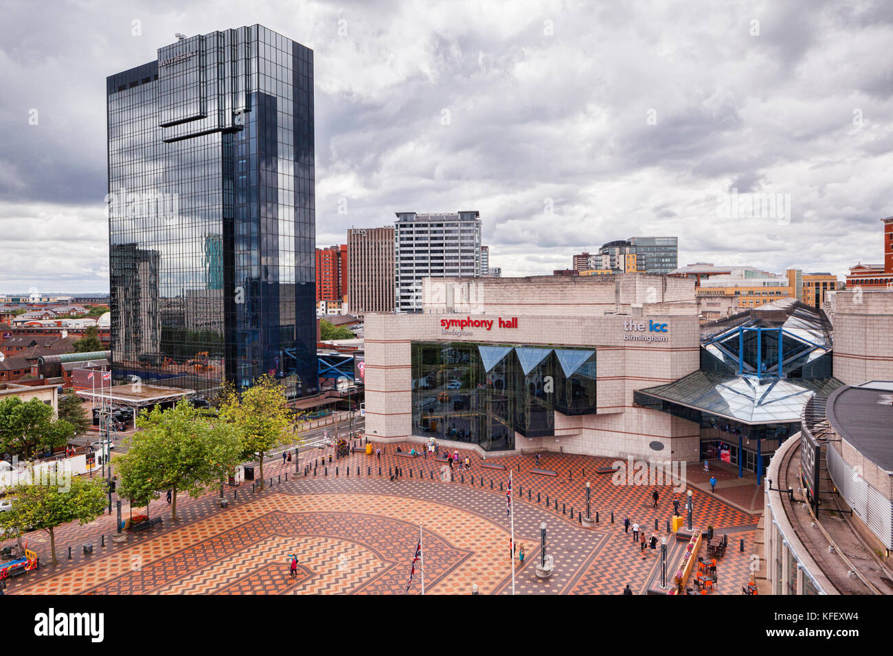 The Hyatt Regency and Birmingham Symphony Hall, Broad Street ...