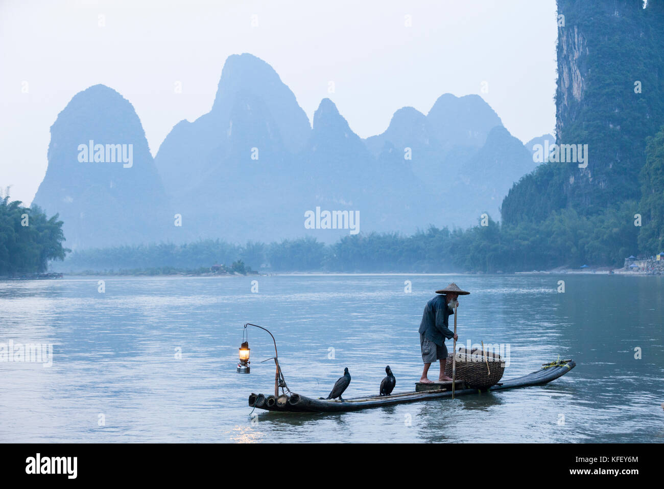 Old way fishing using hi-res stock photography and images - Alamy