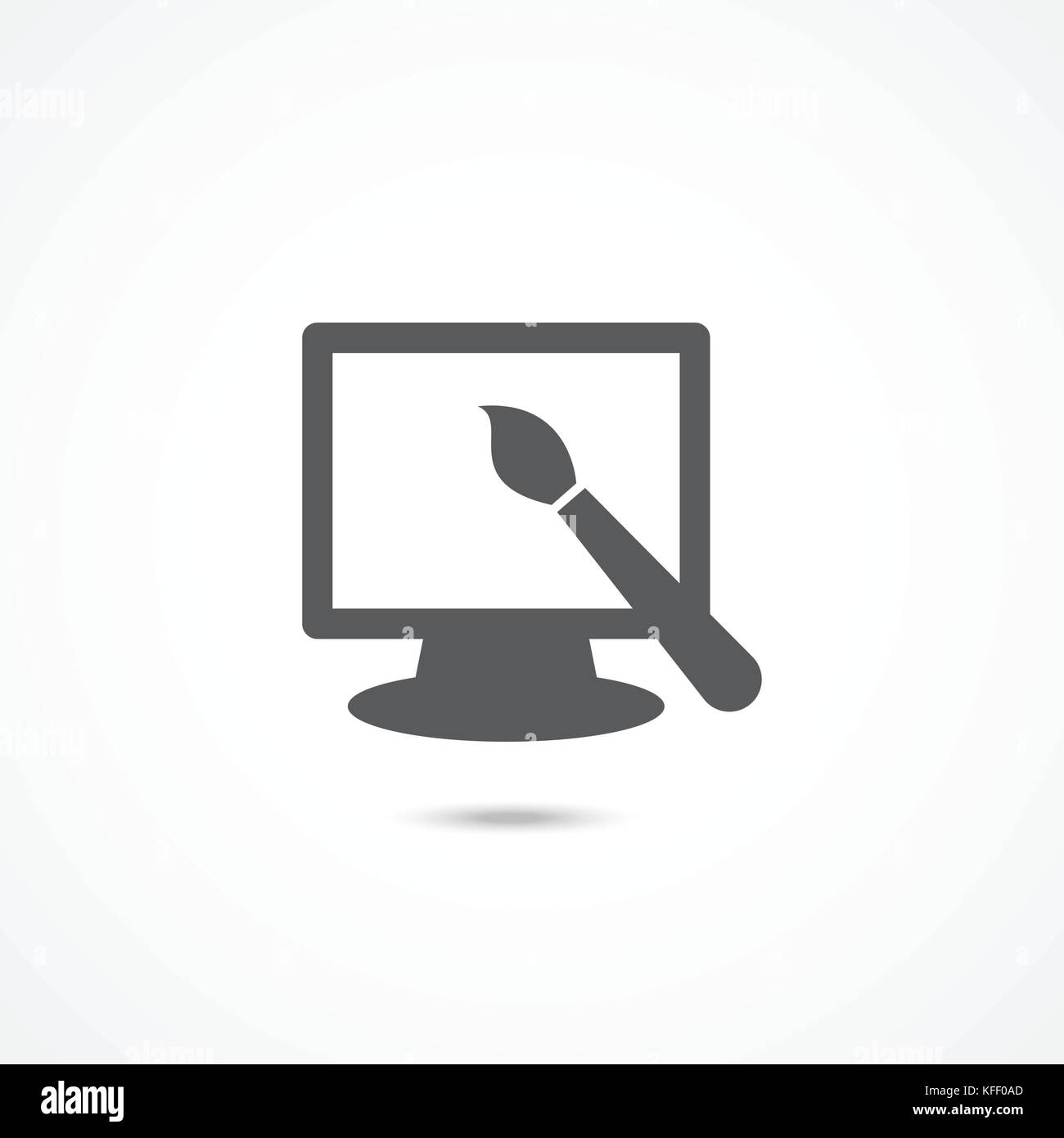 Layout icon Stock Vector Images - Alamy