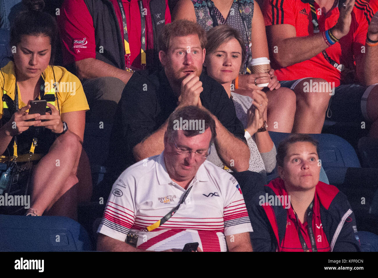 Prince Harry attends Invictus Games Indoor Rowing. Featuring: Prince ...
