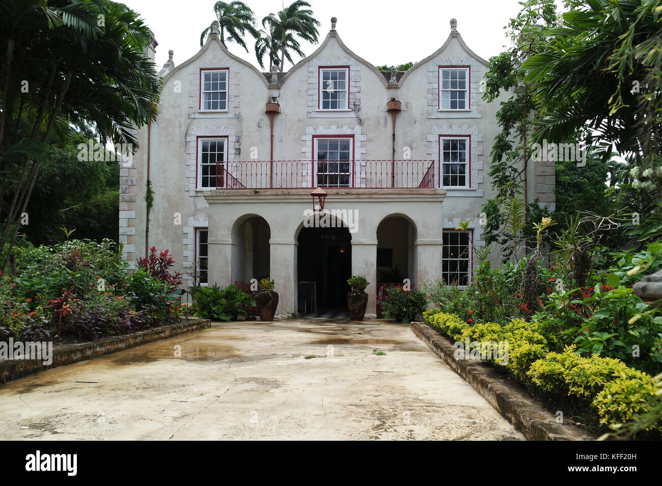 St Nicholas abbey Barbados Stock Photo - Alamy