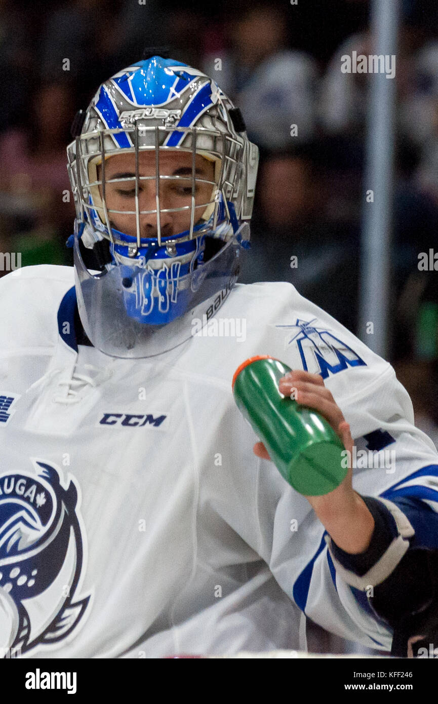 September 22, 2017. Mississauga, ON, Canada - Ingham Jacob on the ice ...