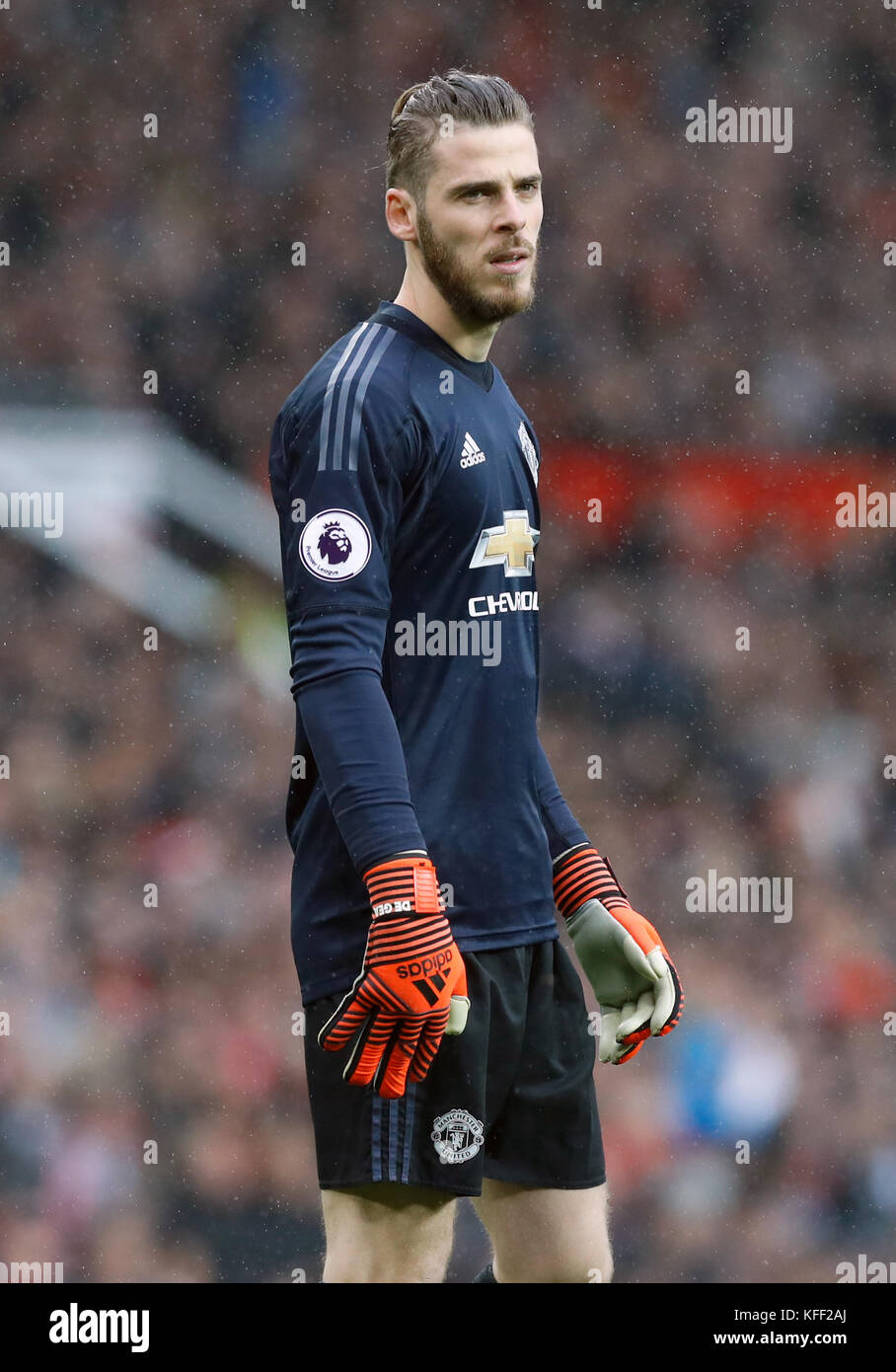 Manchester United goalkeeper David De Gea during the Premier League ...