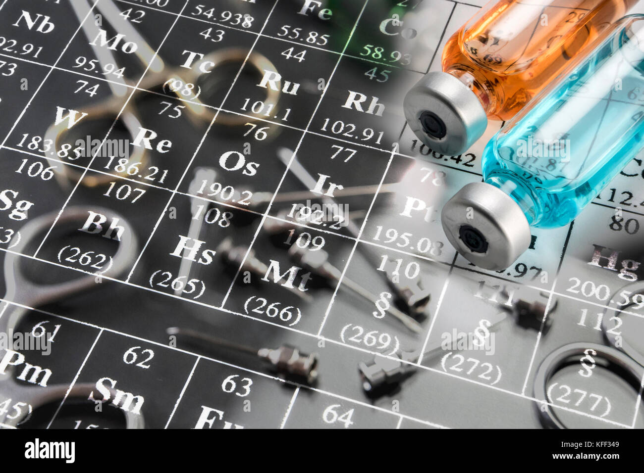 Chemical Formulation And Medicines. Science Concept Stock Photo - Alamy