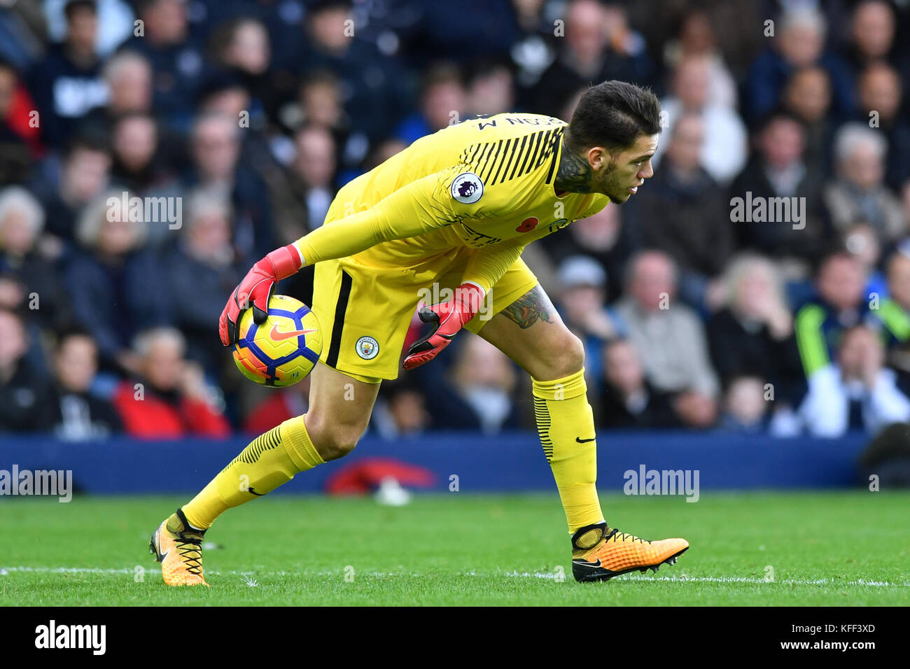 Manchester City goalkeeper Ederson Stock Photo - Alamy