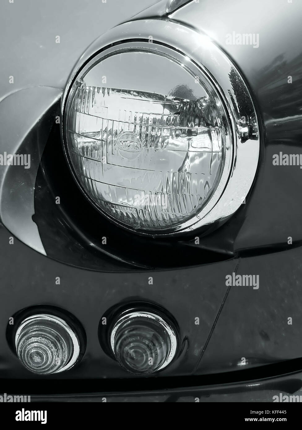 Classic Car Feature Stock Photo - Alamy
