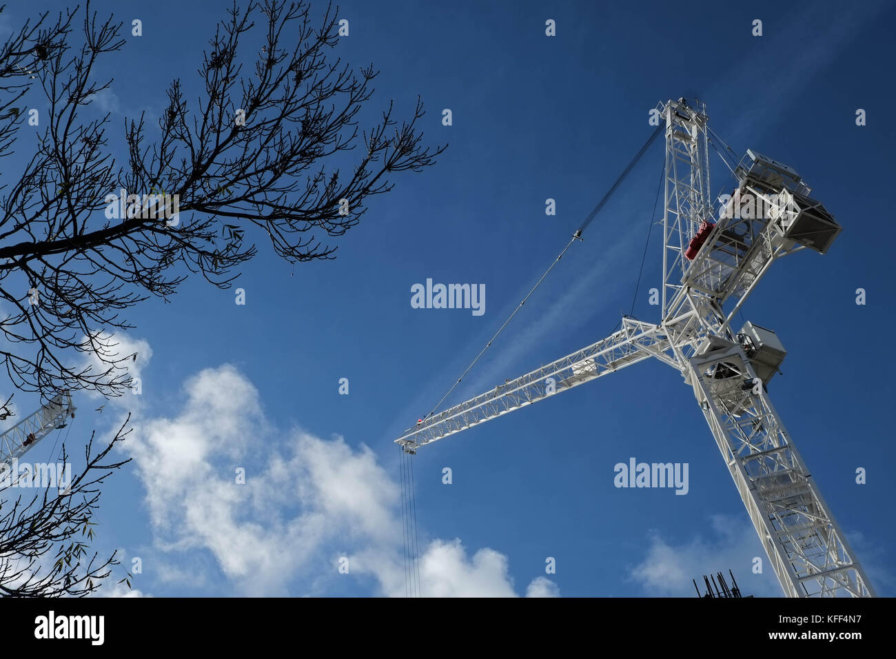 Tower cranes are a common fixture at any major construction site. They ...