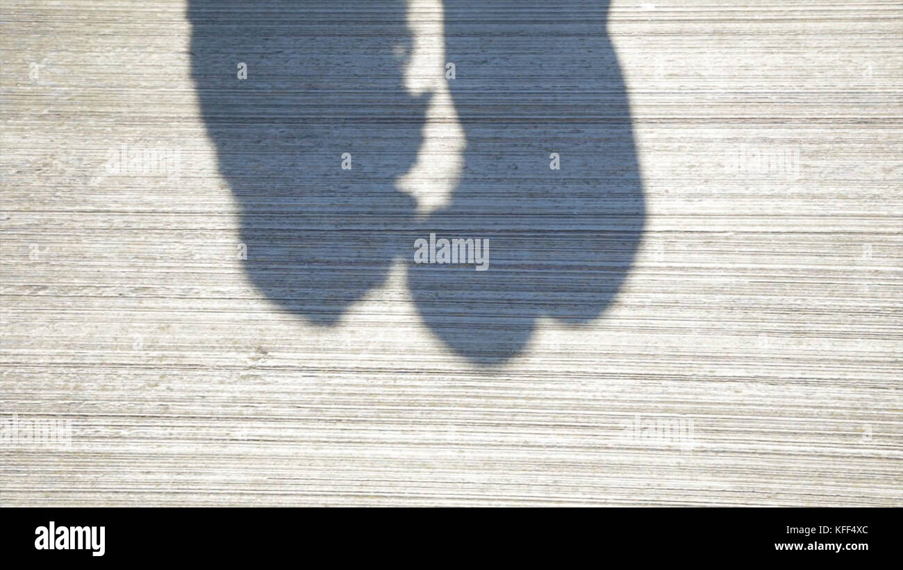 Couple Kissing Shadow. Shadows of Lover Bride and Groom on white wall ...