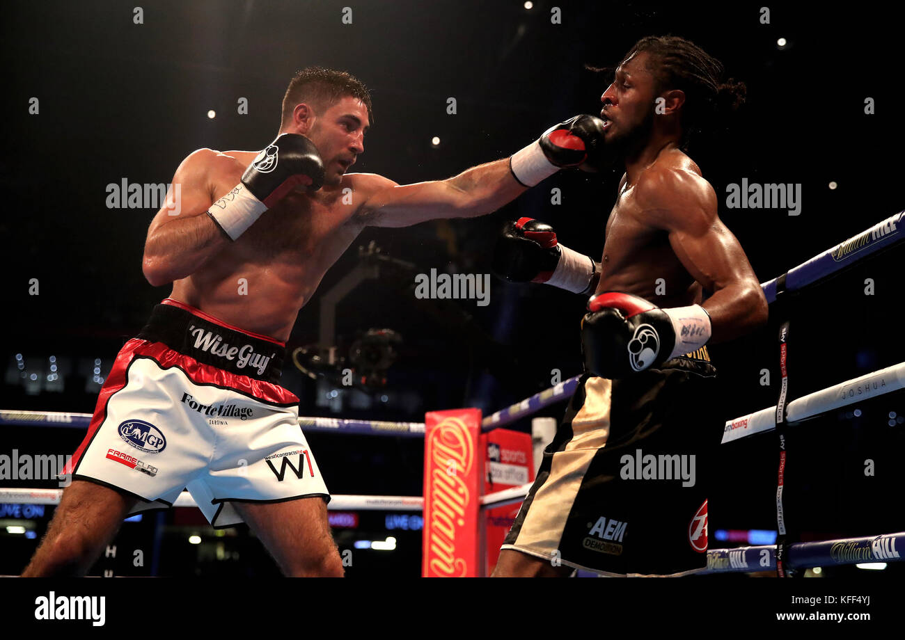 Frank Buglioni and Craig Richards during the BBBofC British Light ...