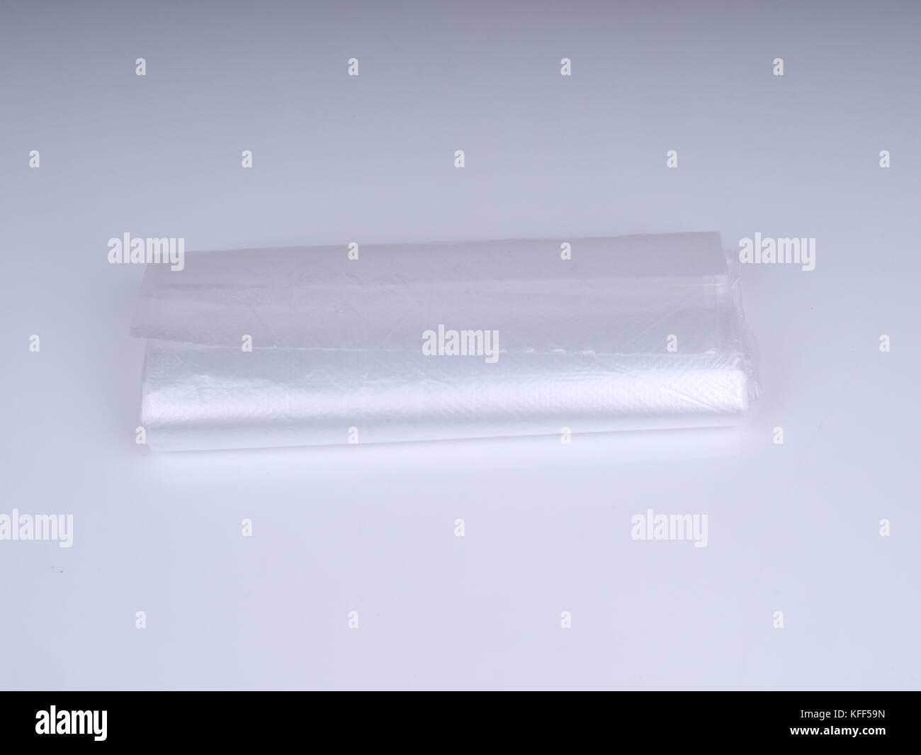 plastic bags on a light background Stock Photo - Alamy