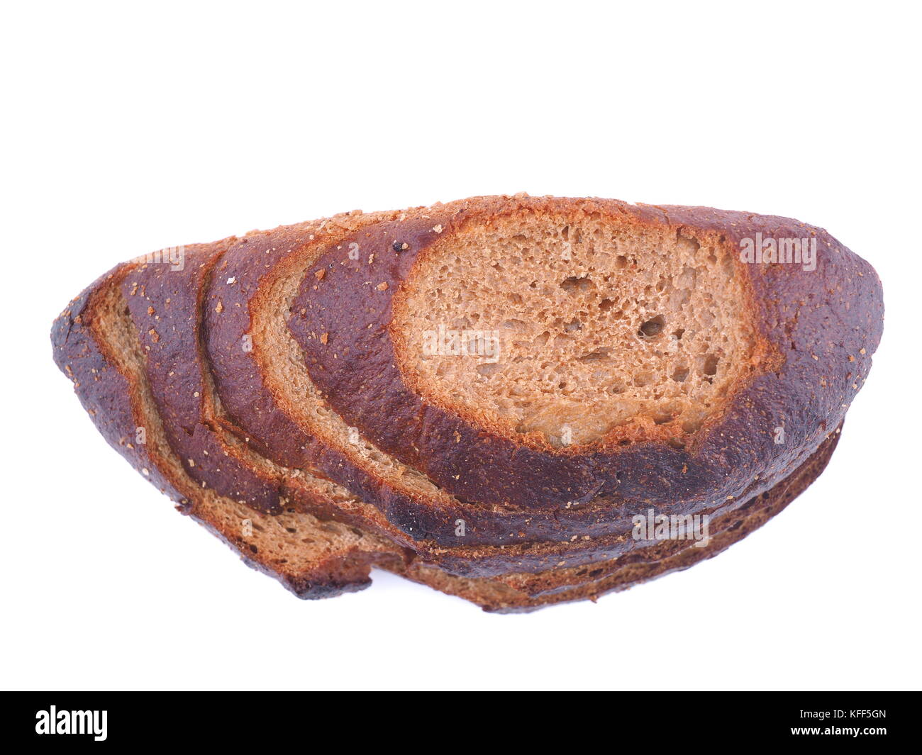 bread on white background Stock Photo - Alamy