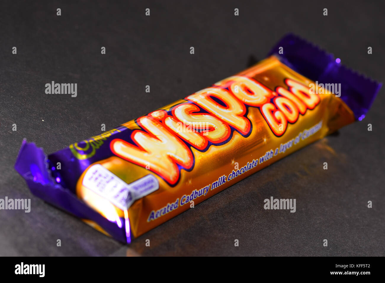 Cadbury's Wispa Bar Gold edition Stock Photo - Alamy