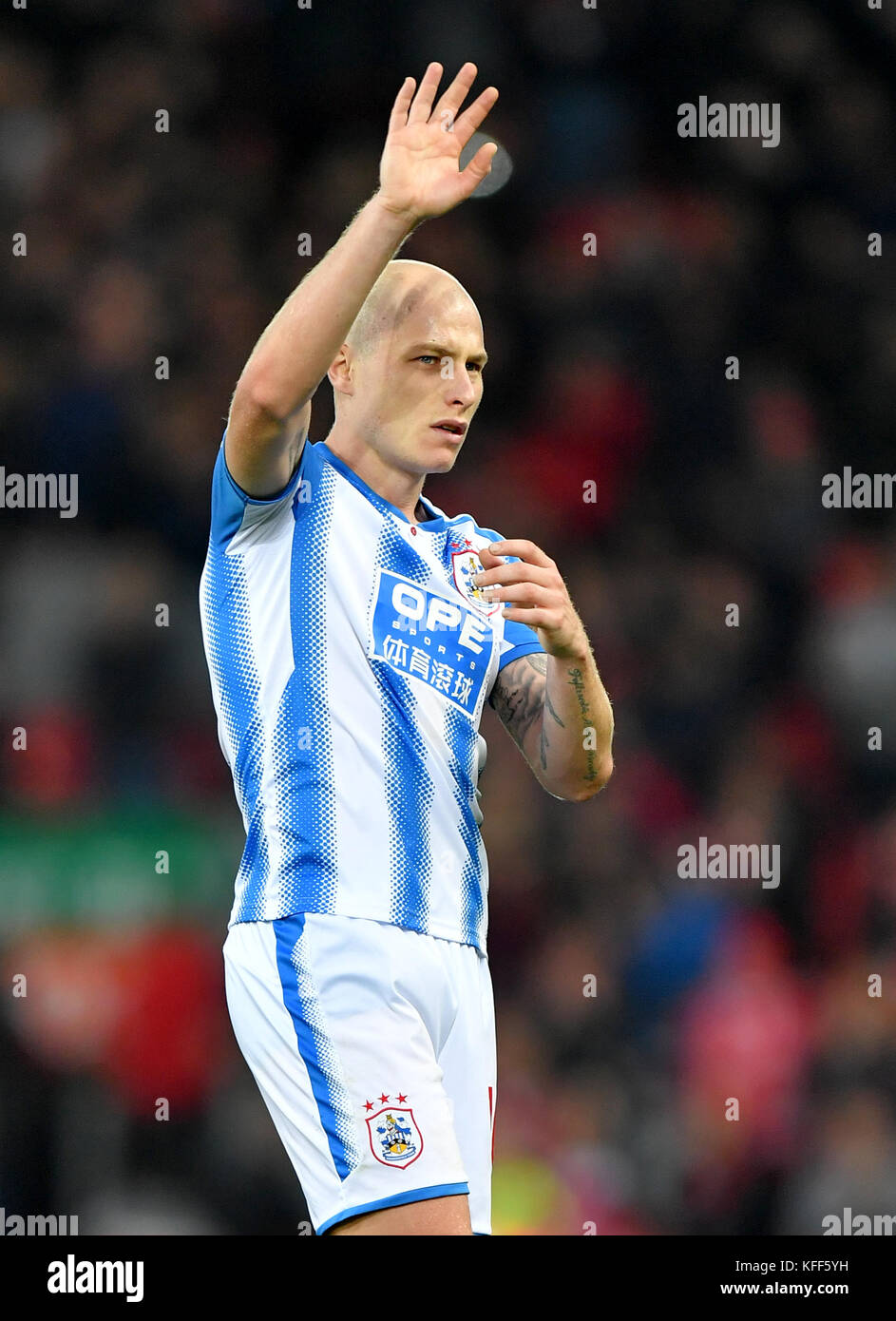 Huddersfield Town's Aaron Mooy during the Premier League match at ...