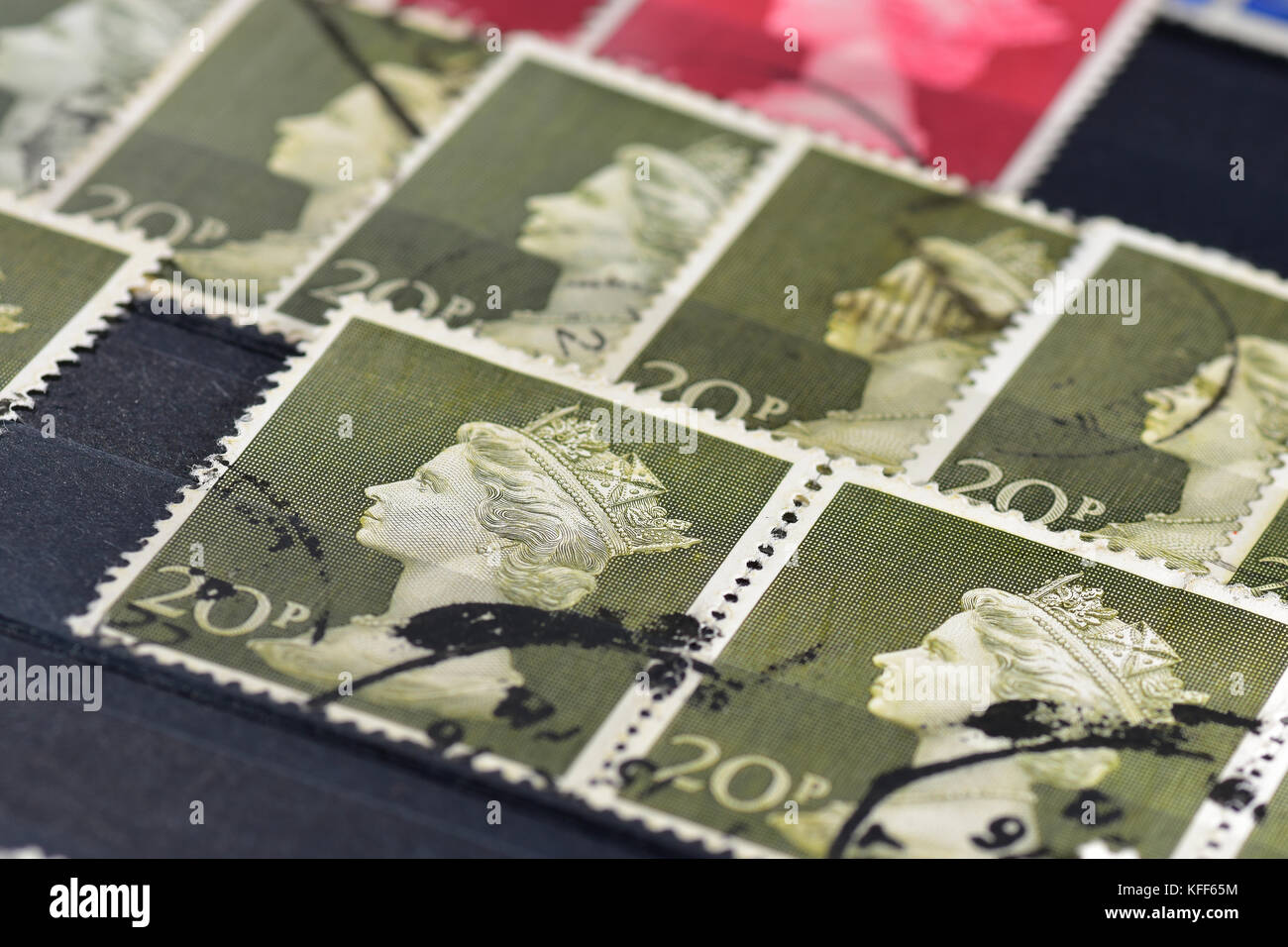 Queen elizabeth stamp collection hi-res stock photography and images ...