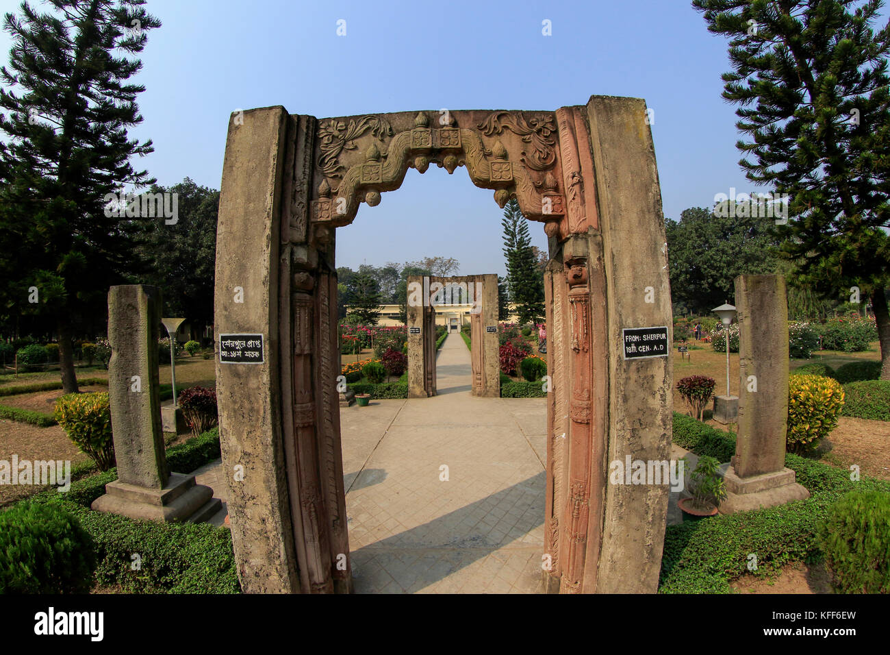The Mahasthangarh Museum. The remains of the ancient city Pundranagar ...