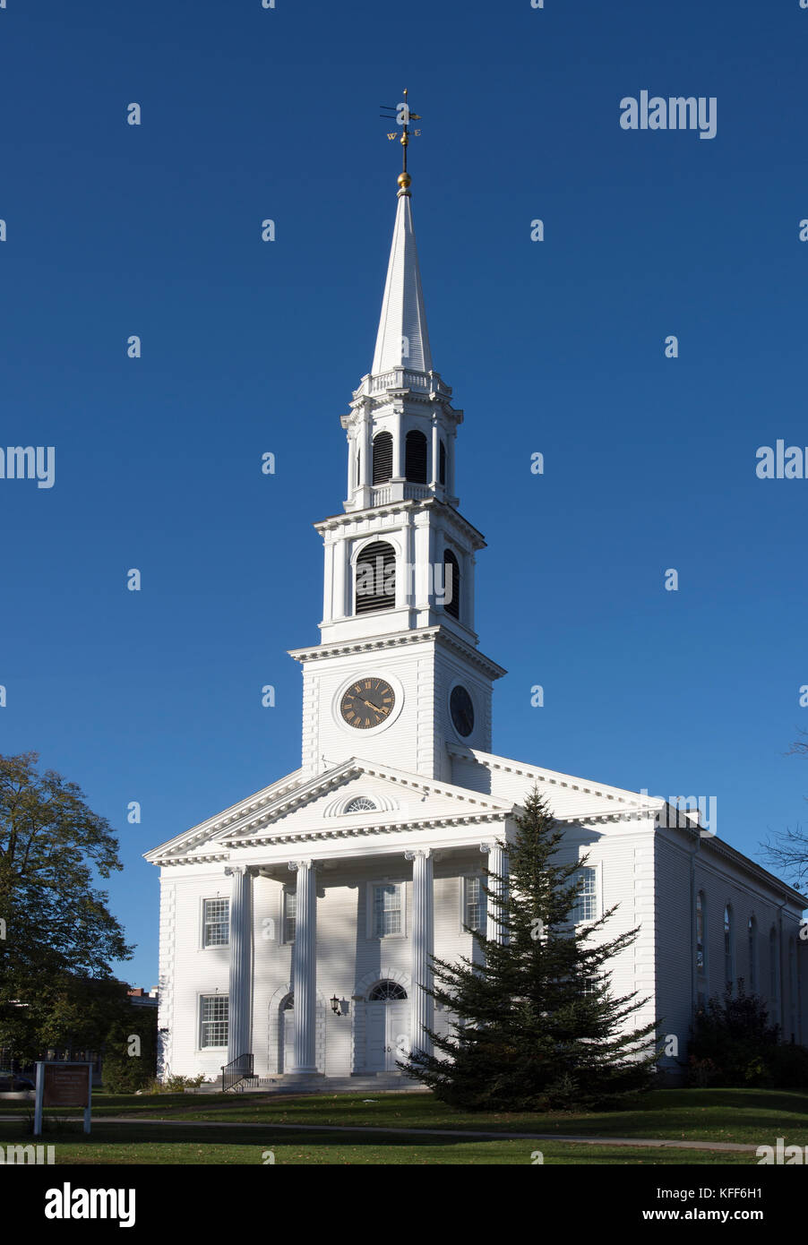 The First Congregational Church, Williamstown, Massachusetts, USA, can ...