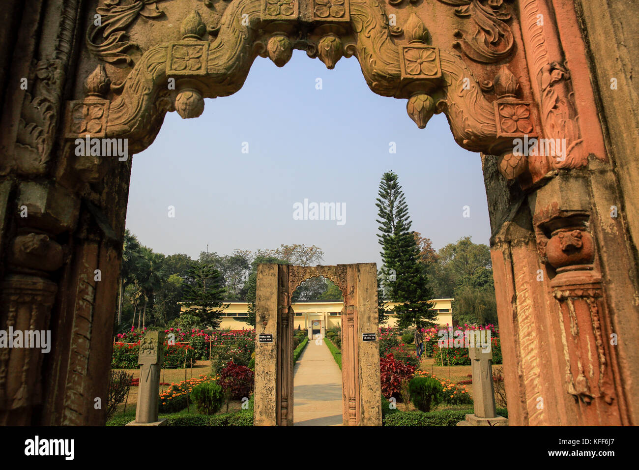 The Mahasthangarh Museum. The remains of the ancient city Pundranagar ...