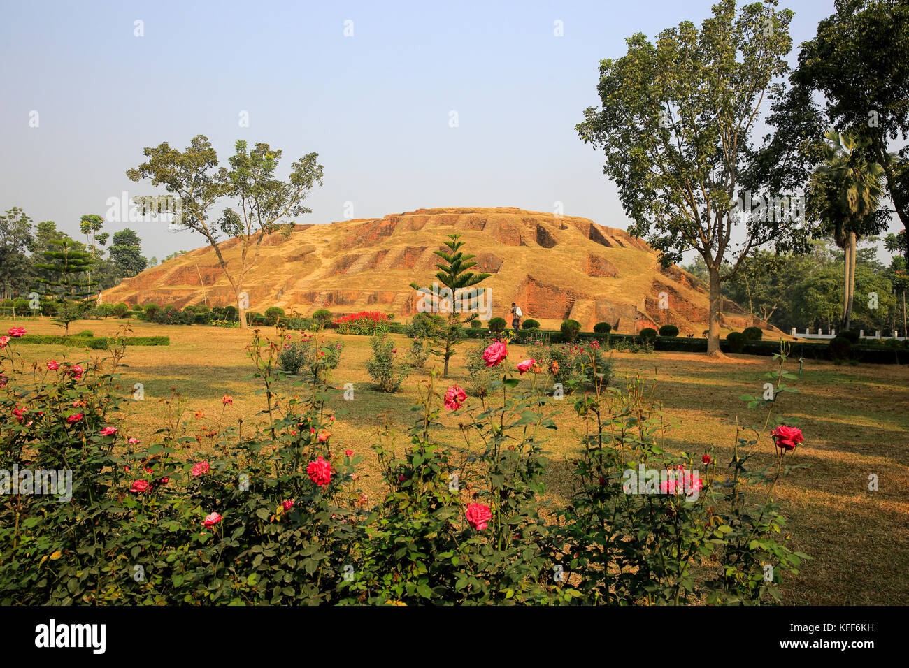 Gokul Medh an excavated mound in the village of Gokul under Bogra Sadar ...