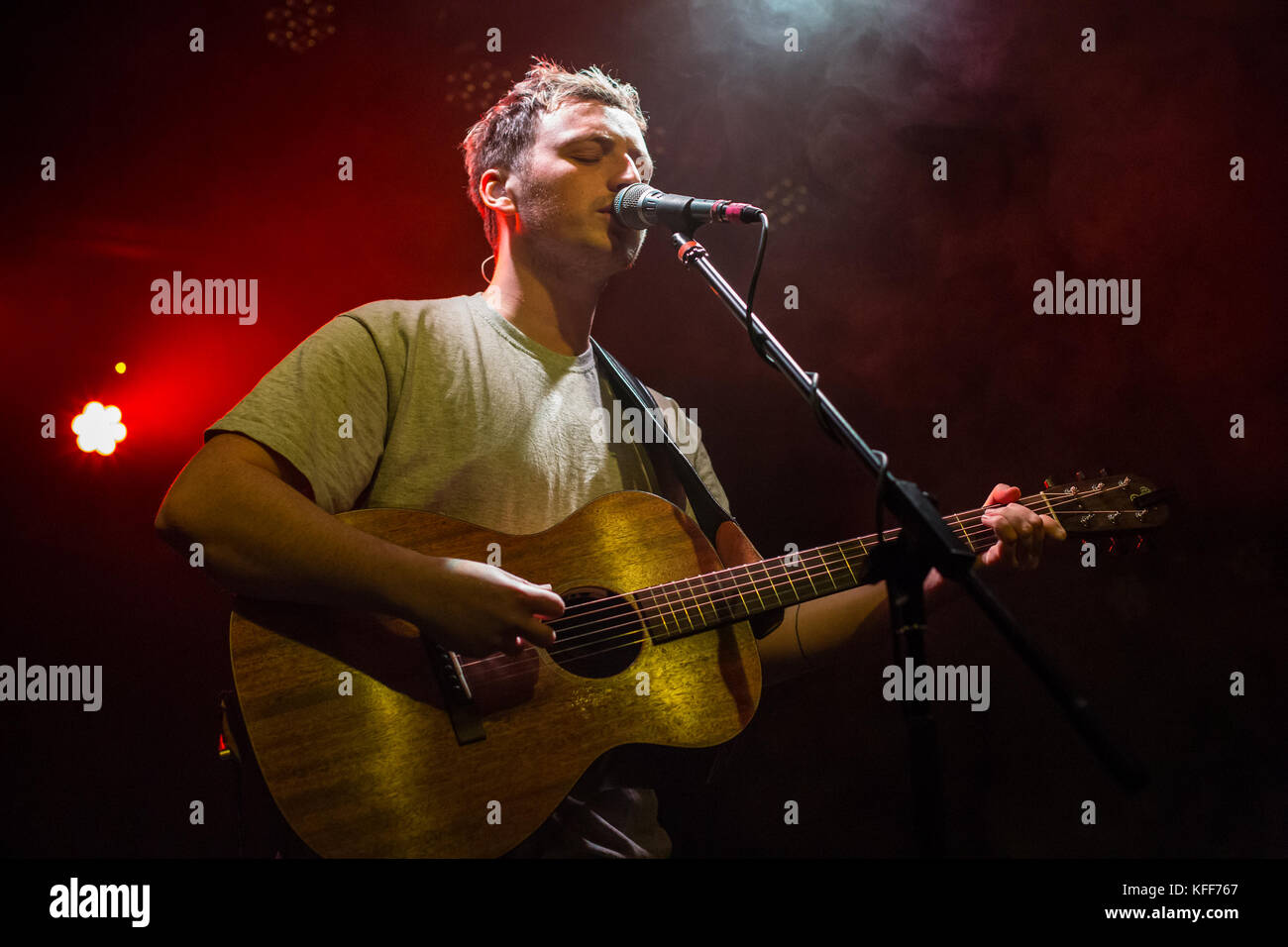 Lewis Watson performing live in concert at the Old Fire station in ...