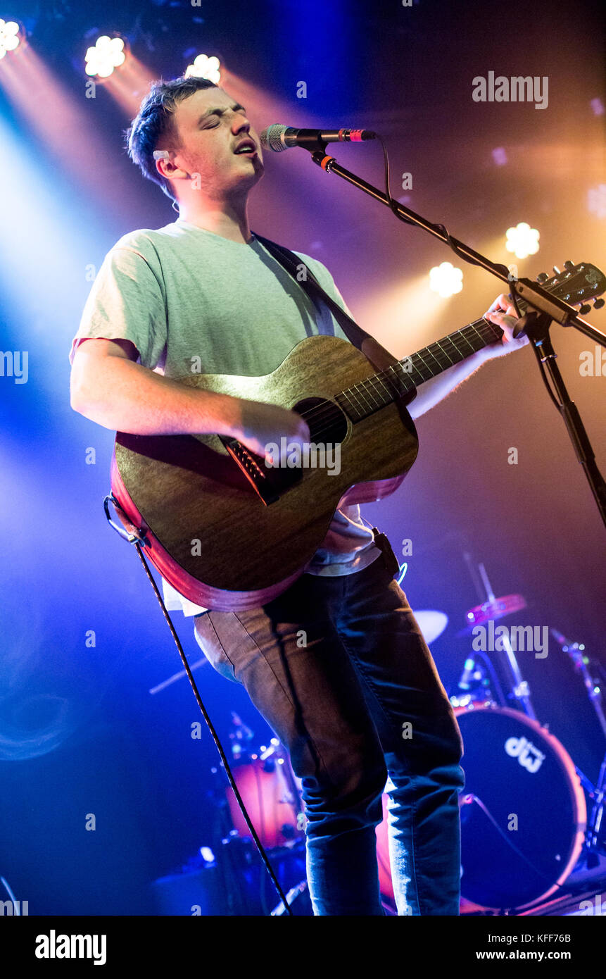 Lewis Watson performing live in concert at the Old Fire station in ...