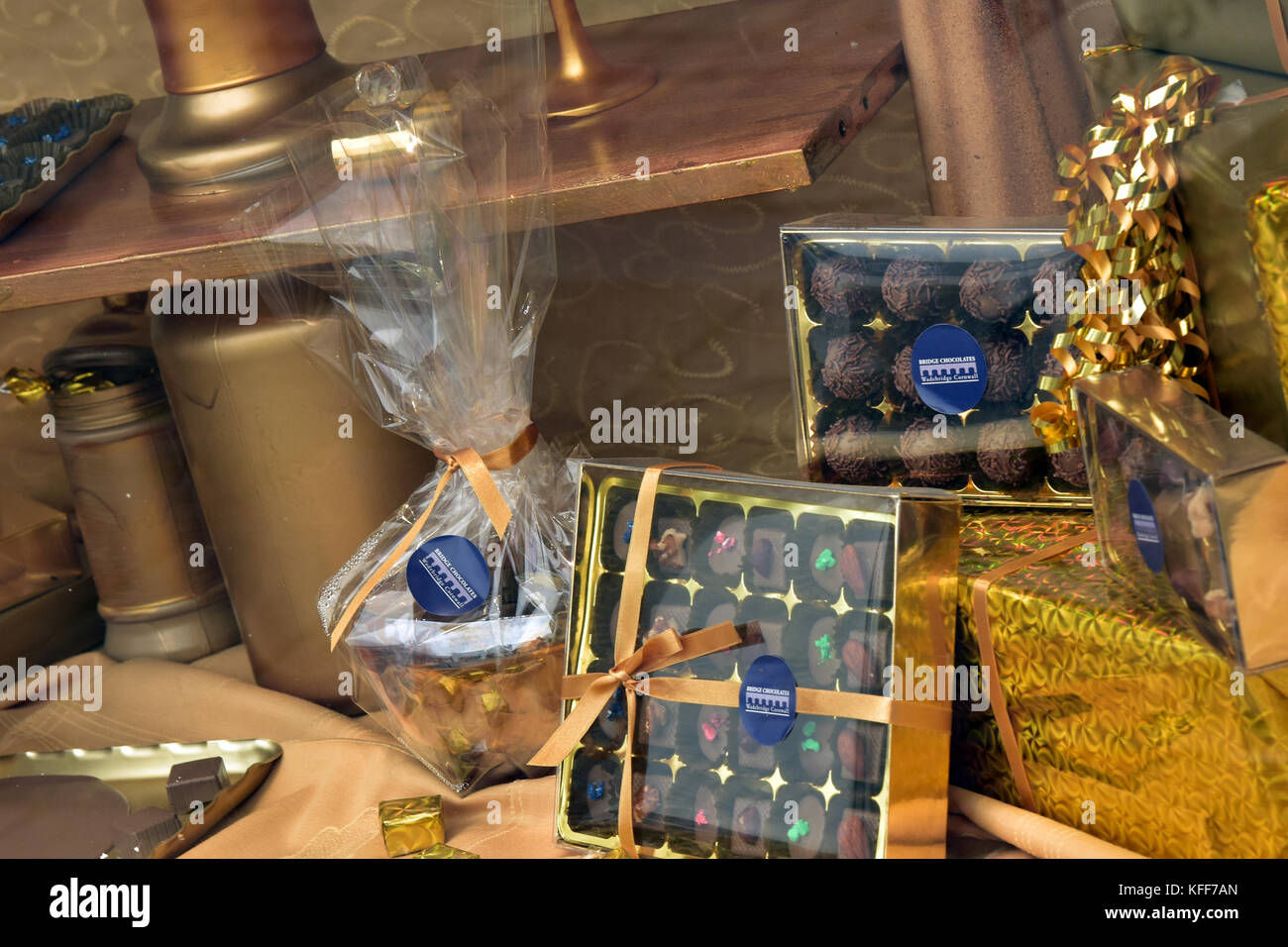 Luxurious luxury boxes of expensive and hand made chocolate products ...