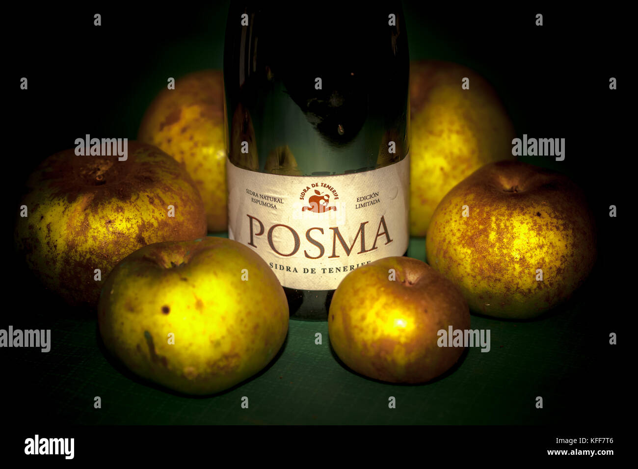 Posma cider from Tenerife island Stock Photo - Alamy