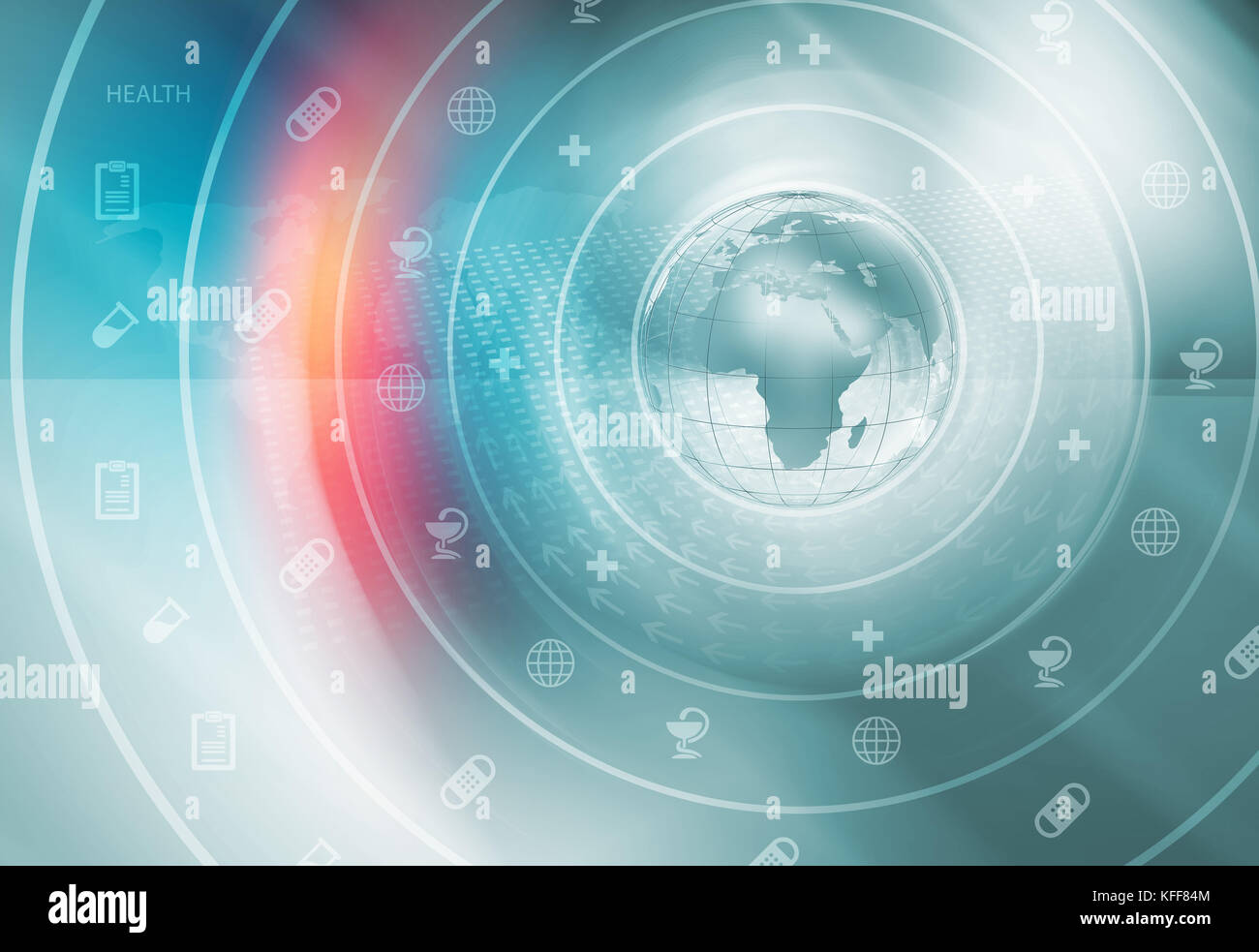 Medical Abstract Background; Suitable for Healthcare and Medical News ...