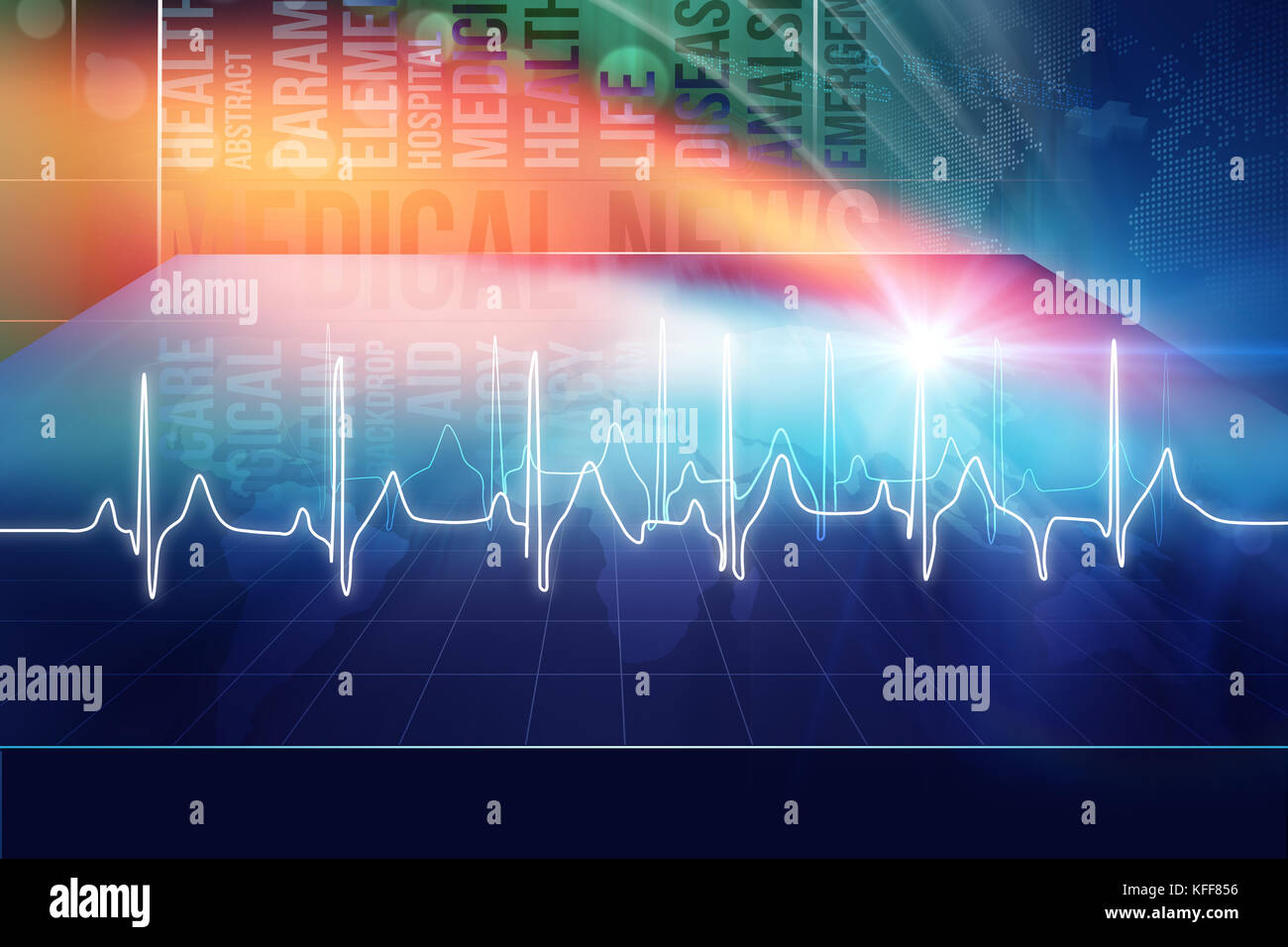 Medical Abstract Background, Suitable for Healthcare and Medical News ...