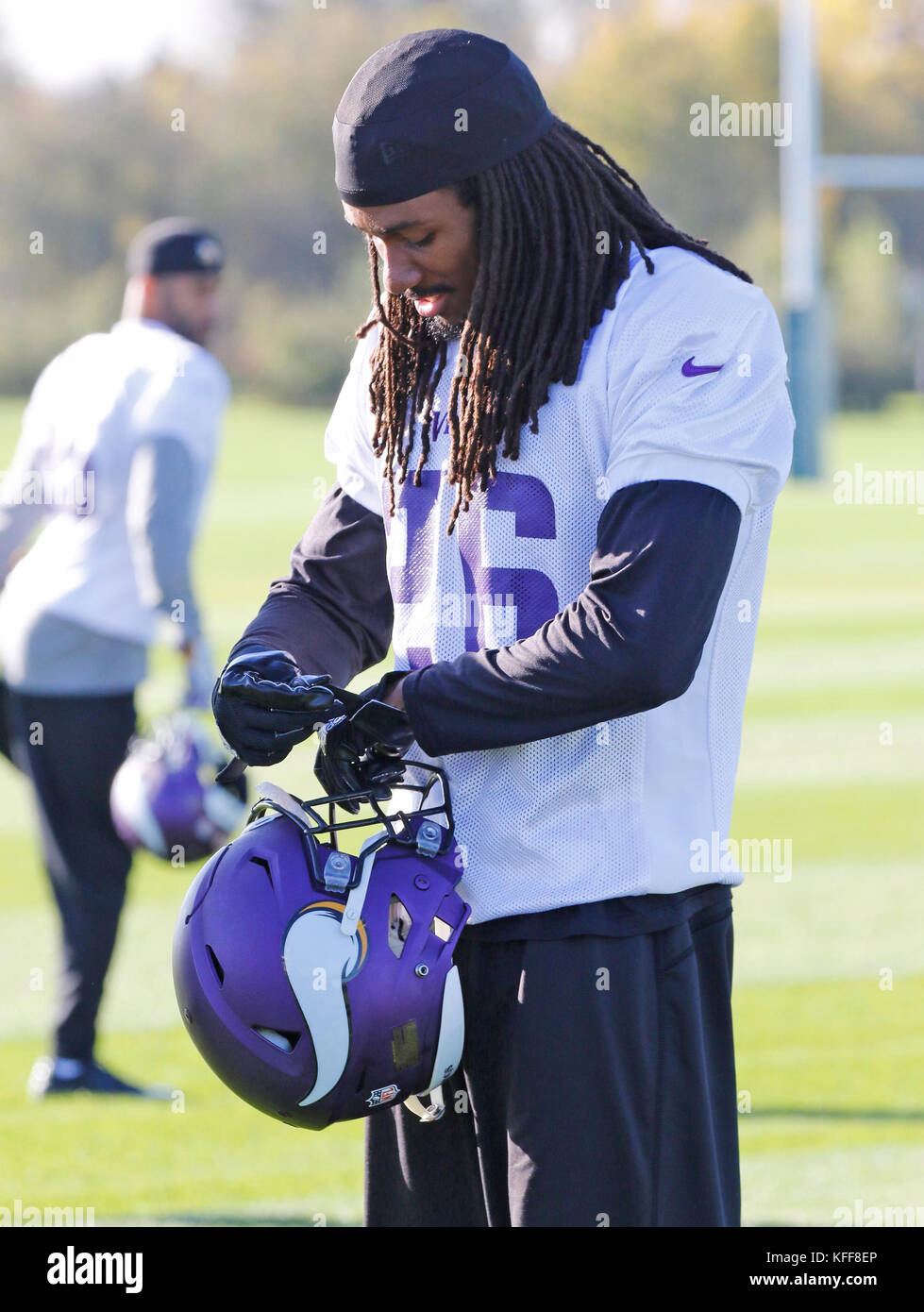 London, UK. 27th Oct, 2017. Cornerback Trae Waynes at Minnesota Vikings ...