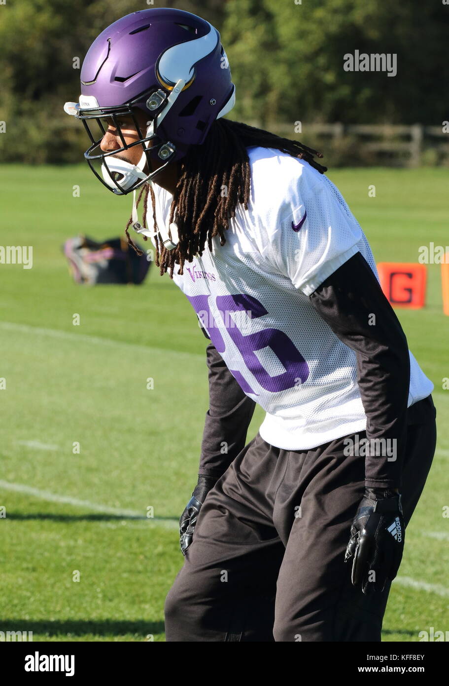 London, UK. 27th Oct, 2017. Cornerback Trae Waynes at Minnesota Vikings ...