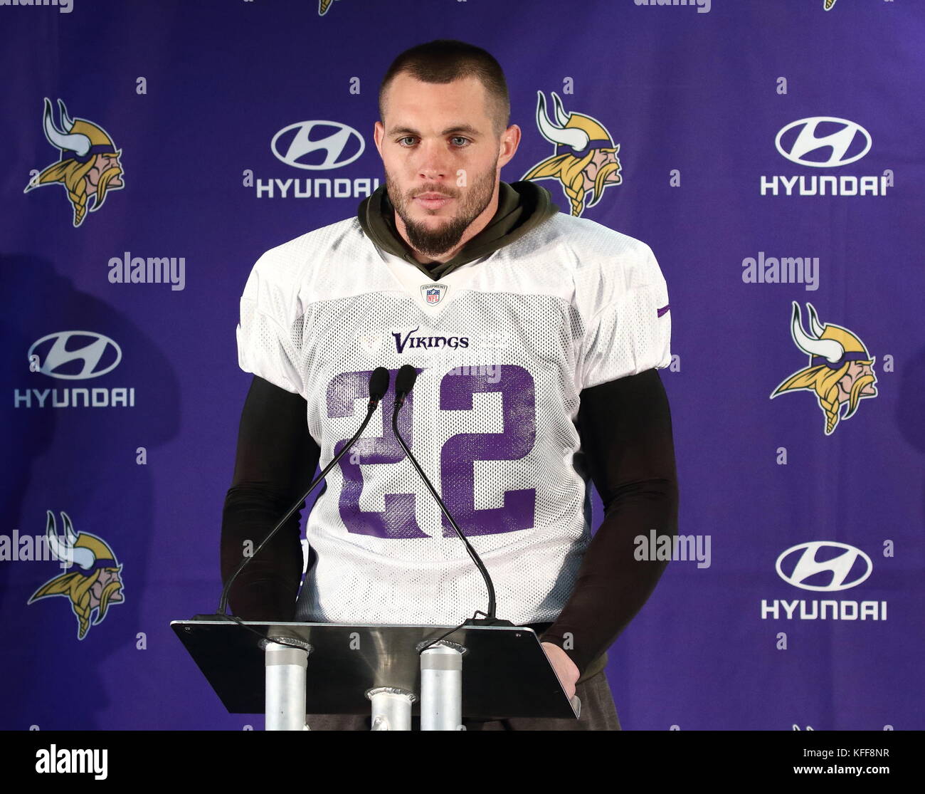 London, UK. 27th Oct, 2017. Safety Harrison Smith at Minnesota Vikings ...