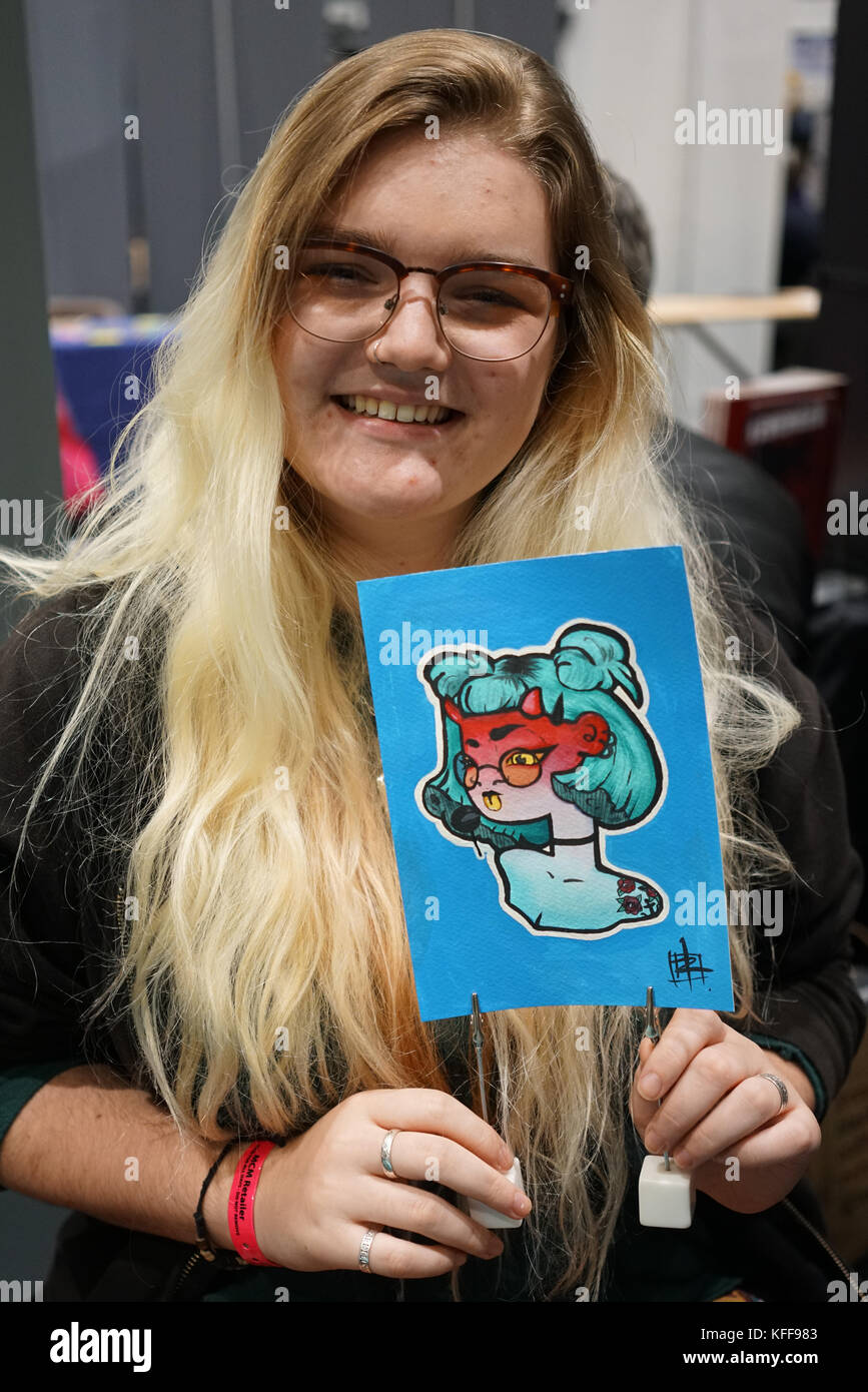 London, UK. 27th Oct, 2017. London, England, UK. 27th Oct, 2017. Hazel ...