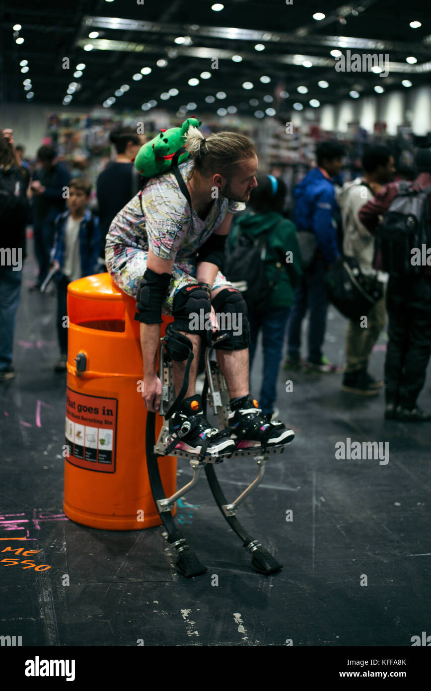 London, UK. 27th, October, 2017. Cosplayers, fans, celebrities, and ...