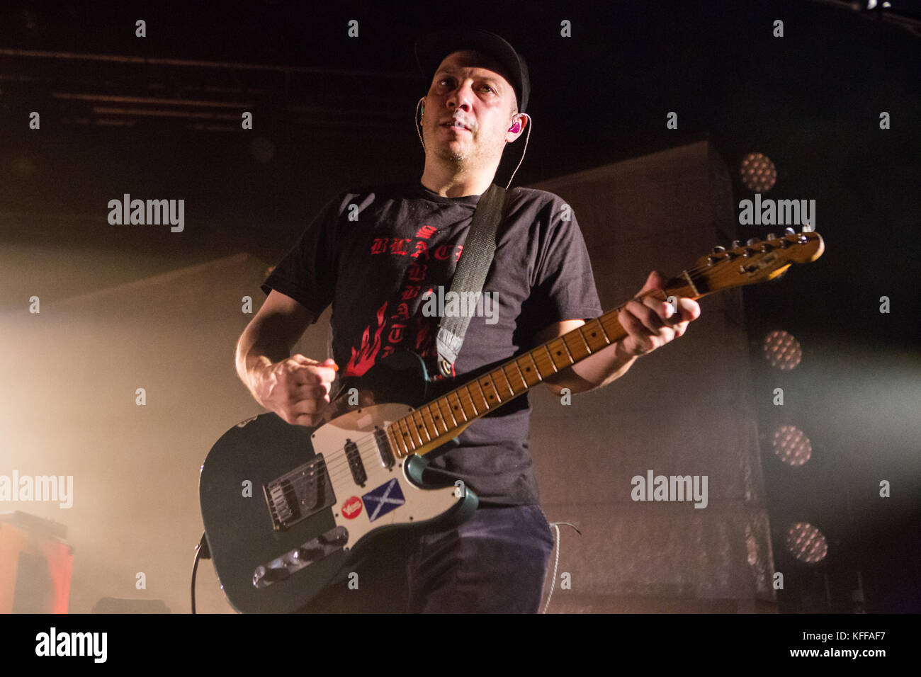 Milan Italy. 27th October 2017. The Scottish band MOGWAI performs live ...