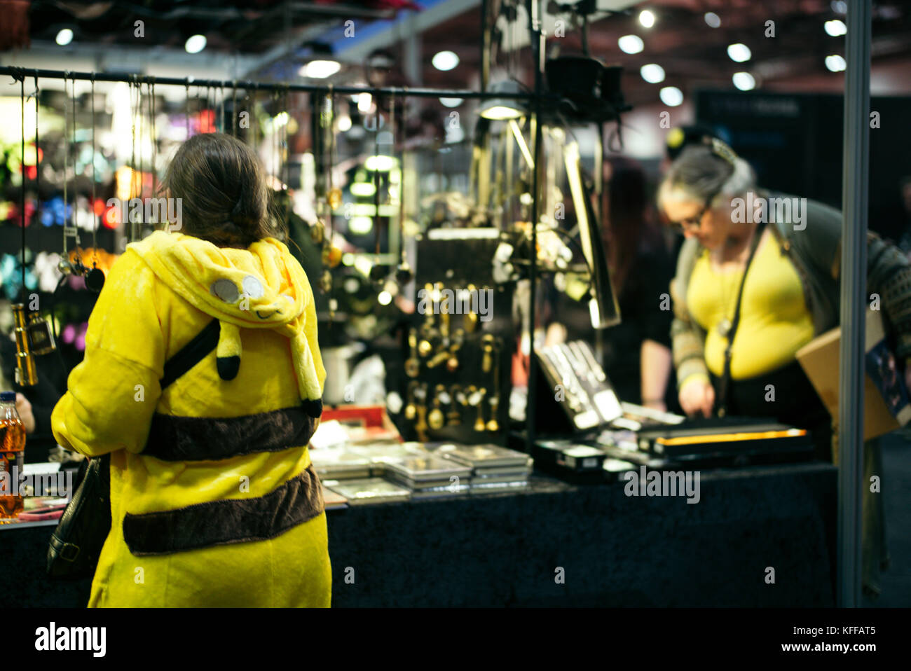 London, UK. 27th, October, 2017. Cosplayers, fans, celebrities, and ...