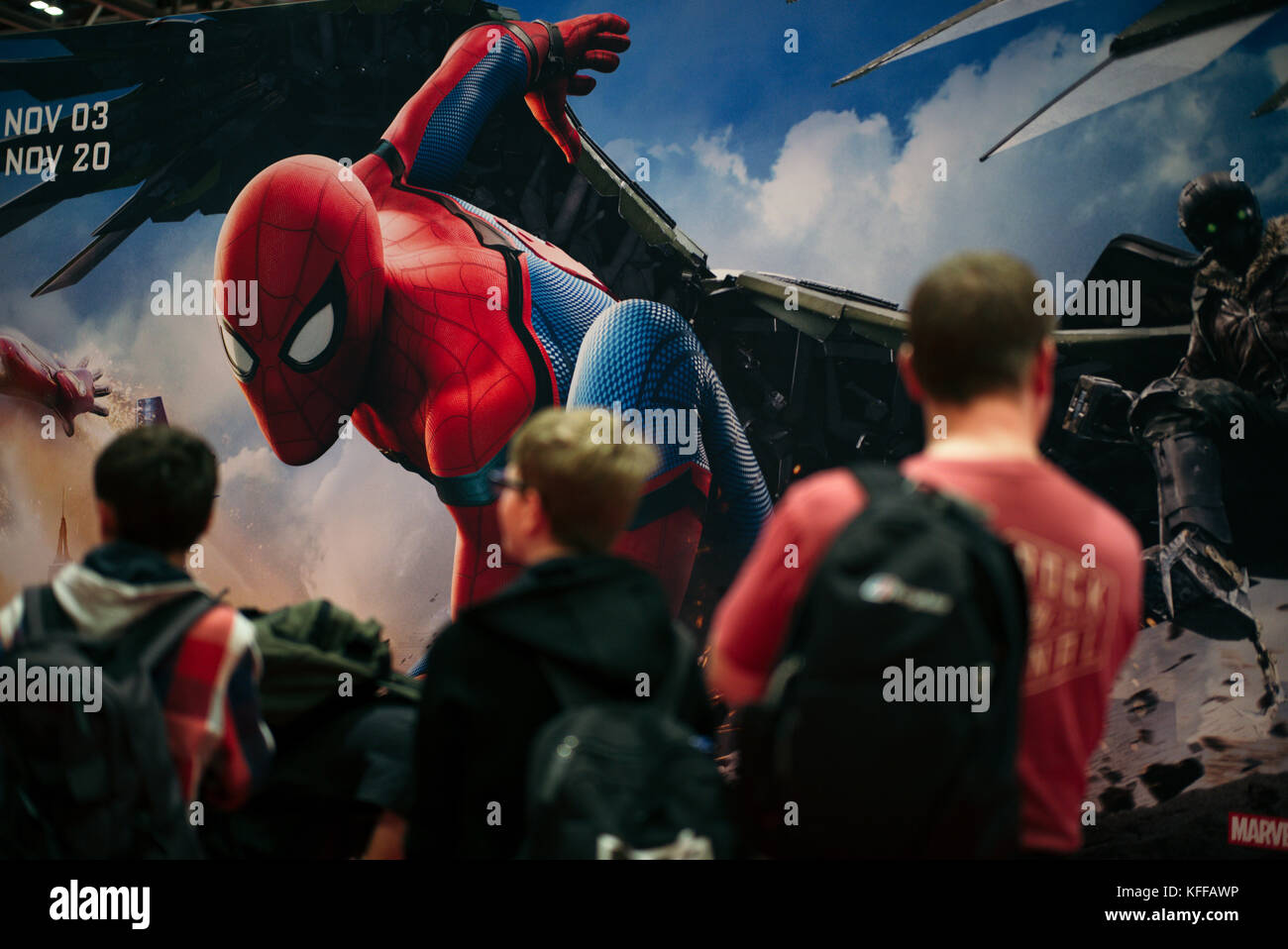 London, UK. 27th, October, 2017. Cosplayers, fans, celebrities, and ...