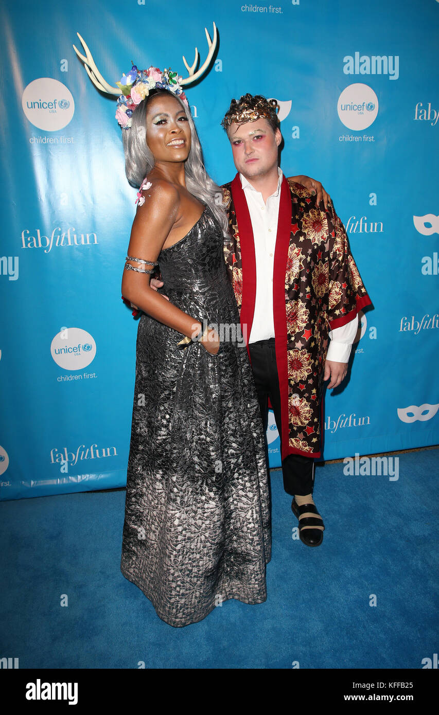 LOS ANGELES, CA - OCTOBER 27: Danielle E. Simmons, Matthew Herman, at ...