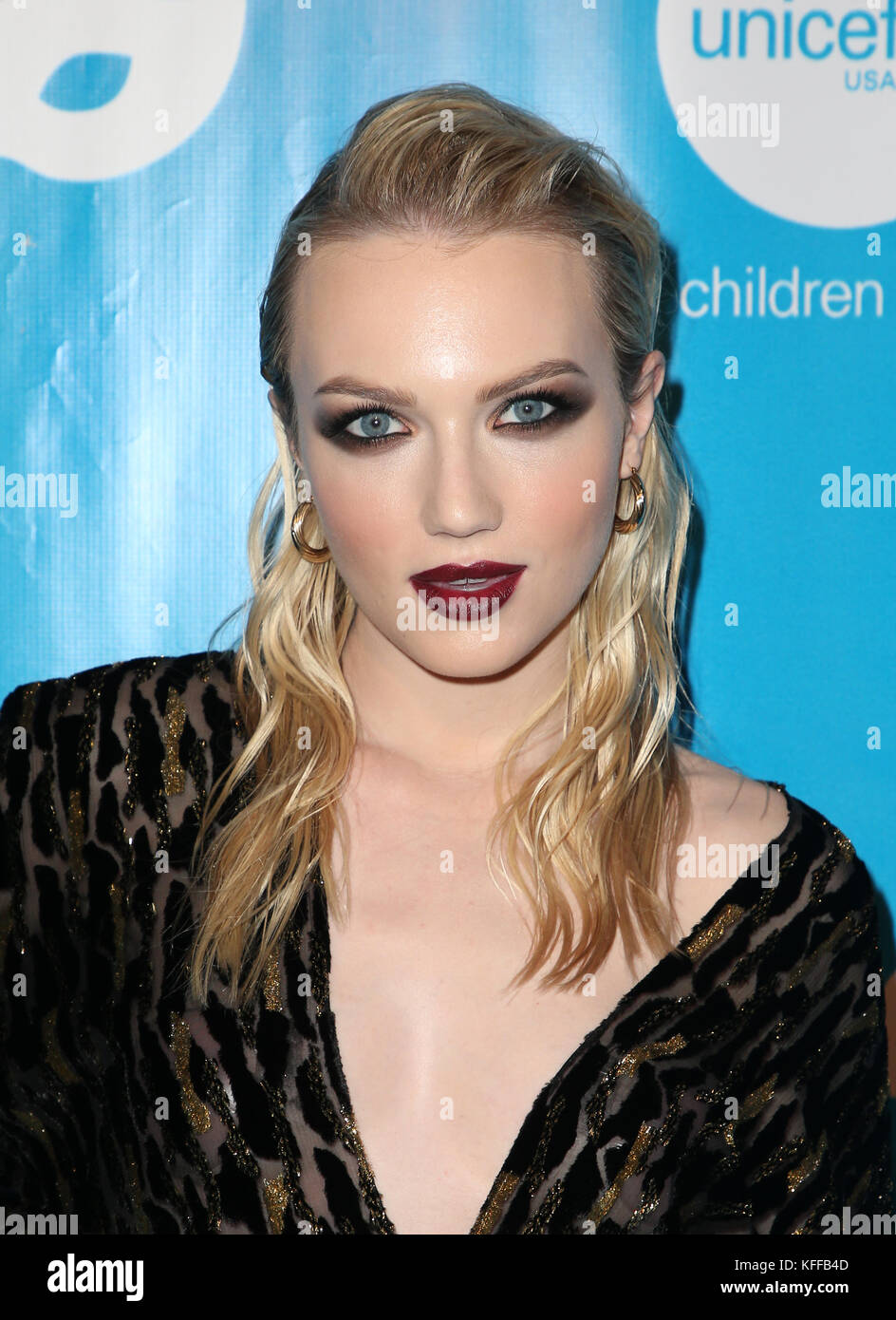 LOS ANGELES, CA - OCTOBER 27: Emily Ruhl, at UNICEF Next Generation ...