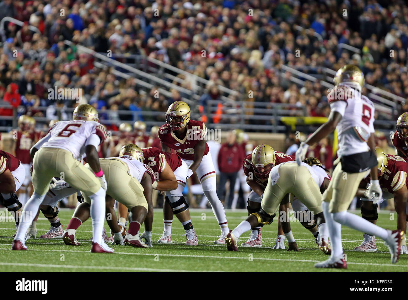 Alumni Stadium. 27th Oct, 2017. MA, USA; Boston College Eagles ...