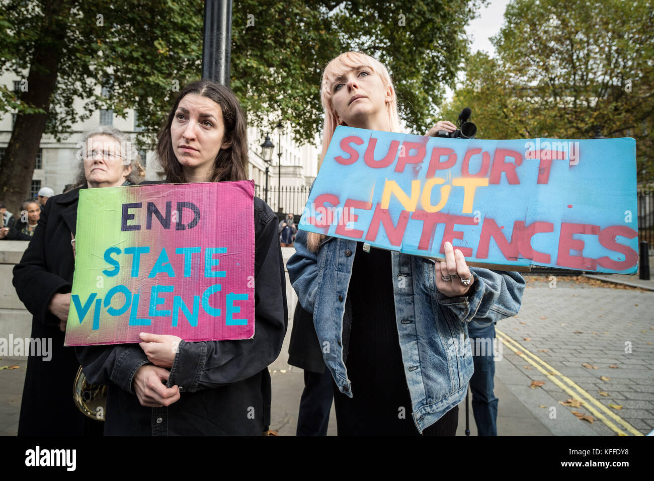 London, UK. 28th Oct, 2017. 19th Annual remembrance procession protest ...