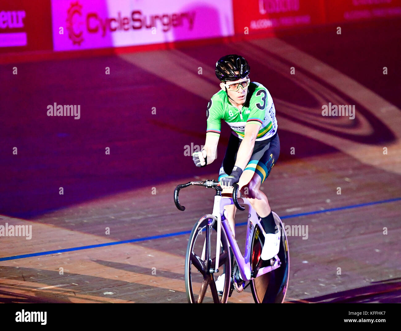 London, UK. 28th Oct, 2017. Cameron Meyer / Callum Scotson (AUS ...